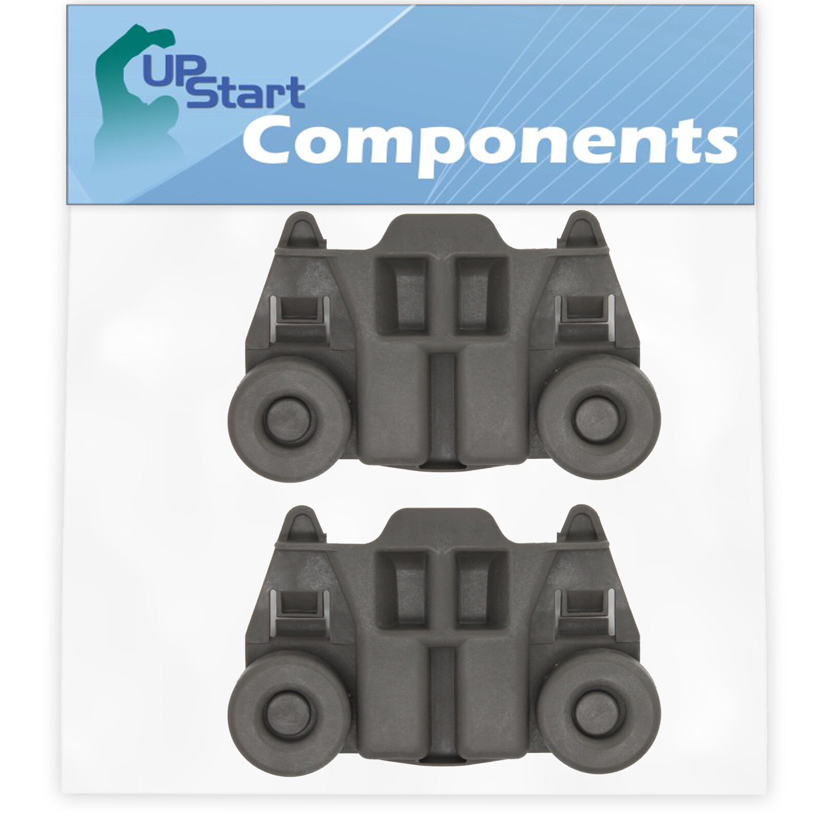 2-Pack W10195417 Dishwasher Wheel for KitchenAid KDTE204ESS1 | eBay