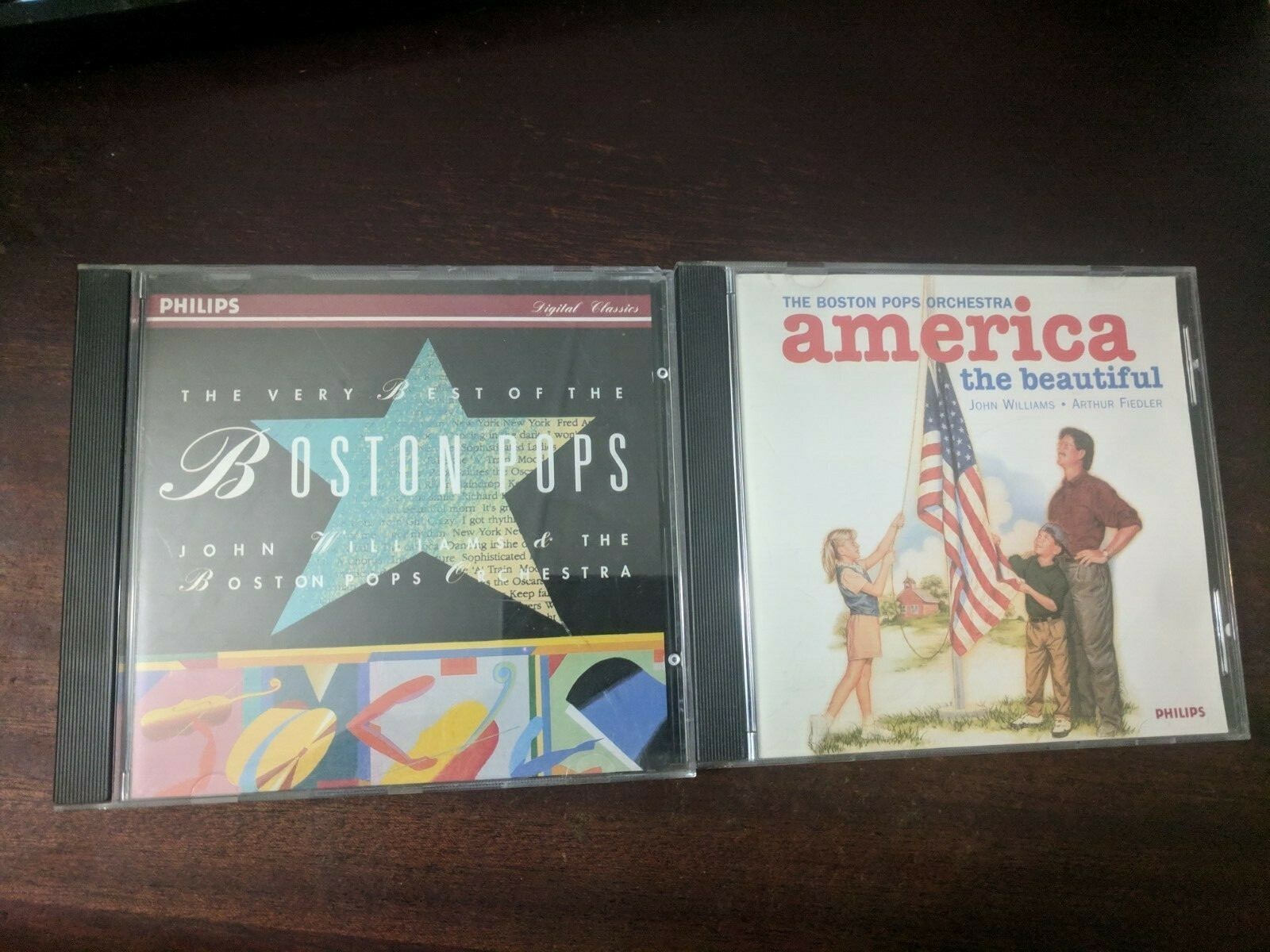 2 The Boston Pops Orchestra CDs America the Beautiful & The Very Best ...