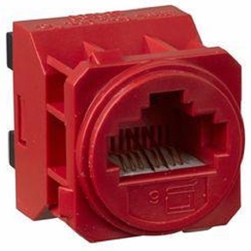 Legrand EXCEL LIFE E-MEC CAT-6 DATA SOCKET LEGEMRJ45C6RD, RJ45 ...