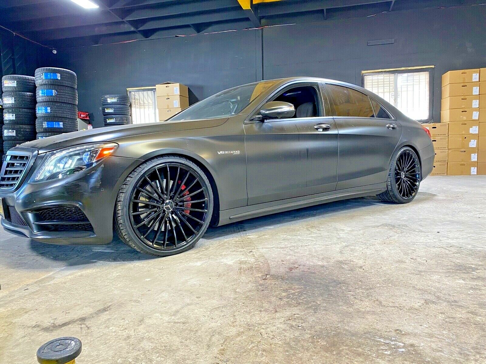 22” RFG-15 WHEELS RIMS TIRE FOR MERCEDES W222 W223 S550 S560 S580 2014 ...