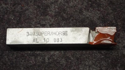 (3) 70232 SUPER/MORSE AL-10 (GRD-833) Tool Bits 5/8 x 5/8 x 4" Carbide ...