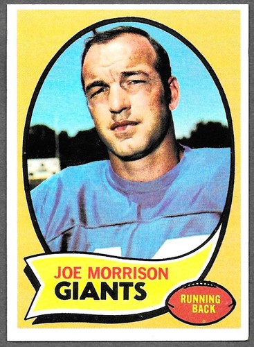 1970 Topps #105 Joe Morrison EX | eBay