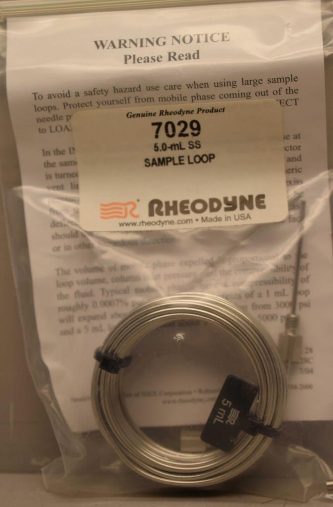 Rheodyne 7029 5ml SS Sample Loop for sale online | eBay