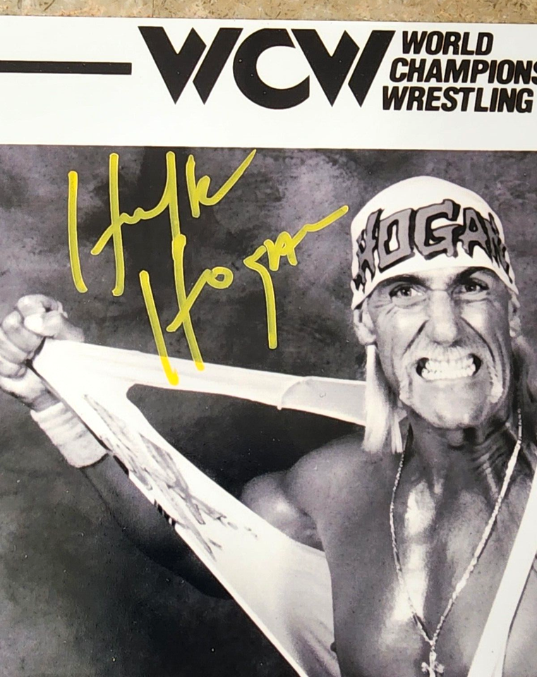 Hulk Hogan / Jimmy Hart SIGNED Autograph Photo 11x14 Beach Shop Certed ...