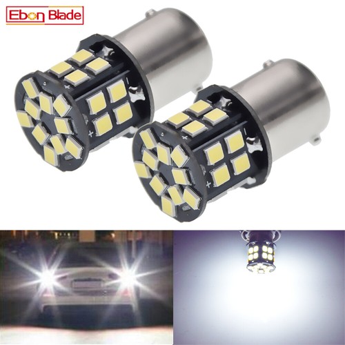 6V 6 VOLT 30 SMD LED BULBS GLB205 BA15S BA15S P21W 382 POSITIVE ...