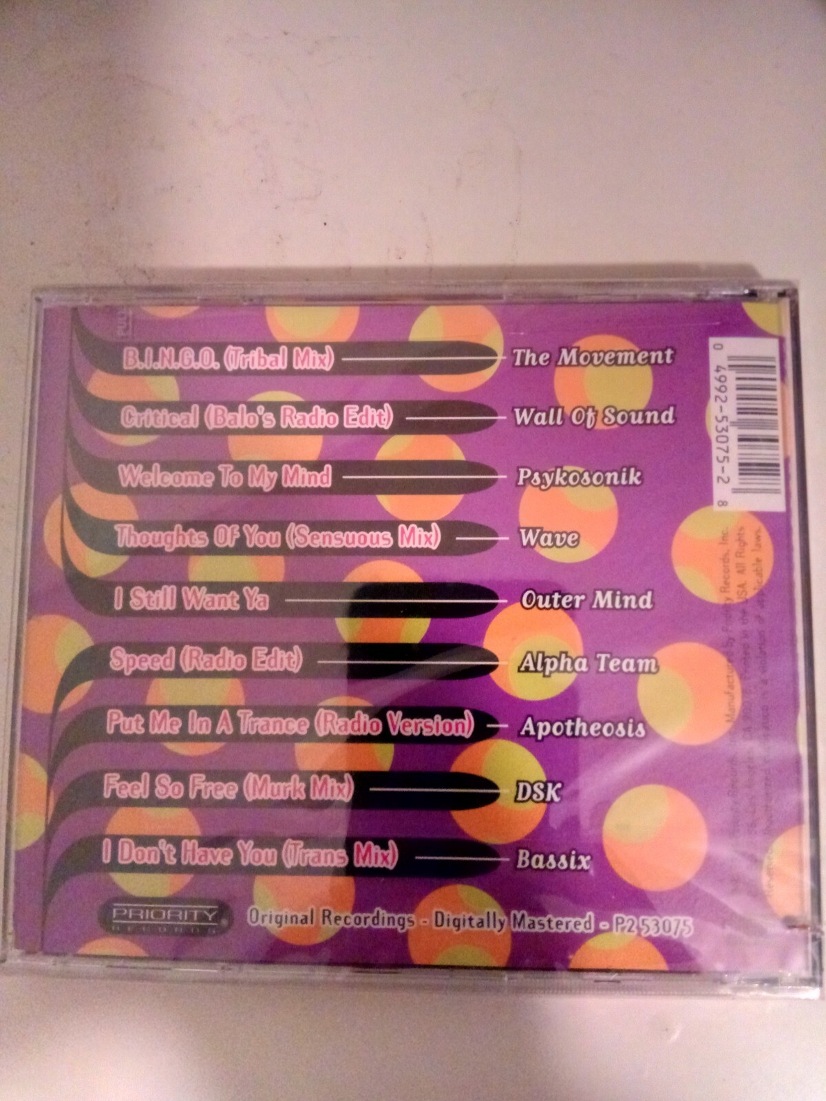 The Best of Rave, Vol. 2 [Priority] by Various Artists (CD, Nov-1994, Priority Records) for sale ...