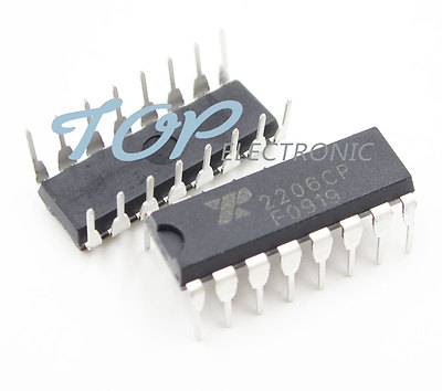 10PCS XR-2206 XR2206CP XR2206 Monolithic Generator DIP IC EXAR DIP-16 ...