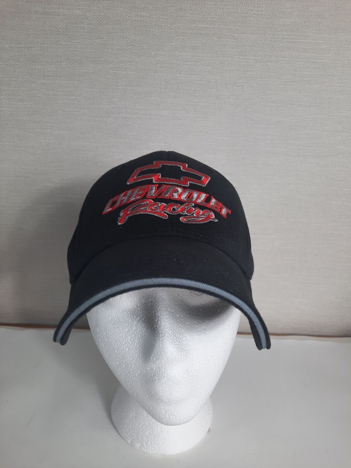 Chevrolet Racing Chevy Logo Bowtie Hat Black Red One … - Gem