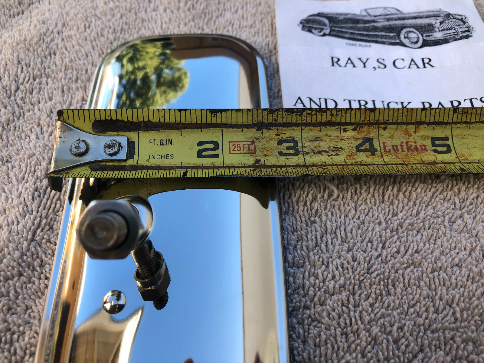 NEW 49 50 51 52 53 CHEVROLET REPLACEMENT INTERIOR REAR VIEW MIRROR ! | eBay