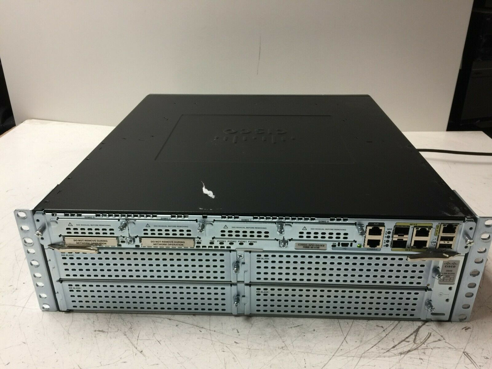 Cisco 3945 3-Port Gigabit Wired Router (CISCO3945/K9) 882658278181| eBay