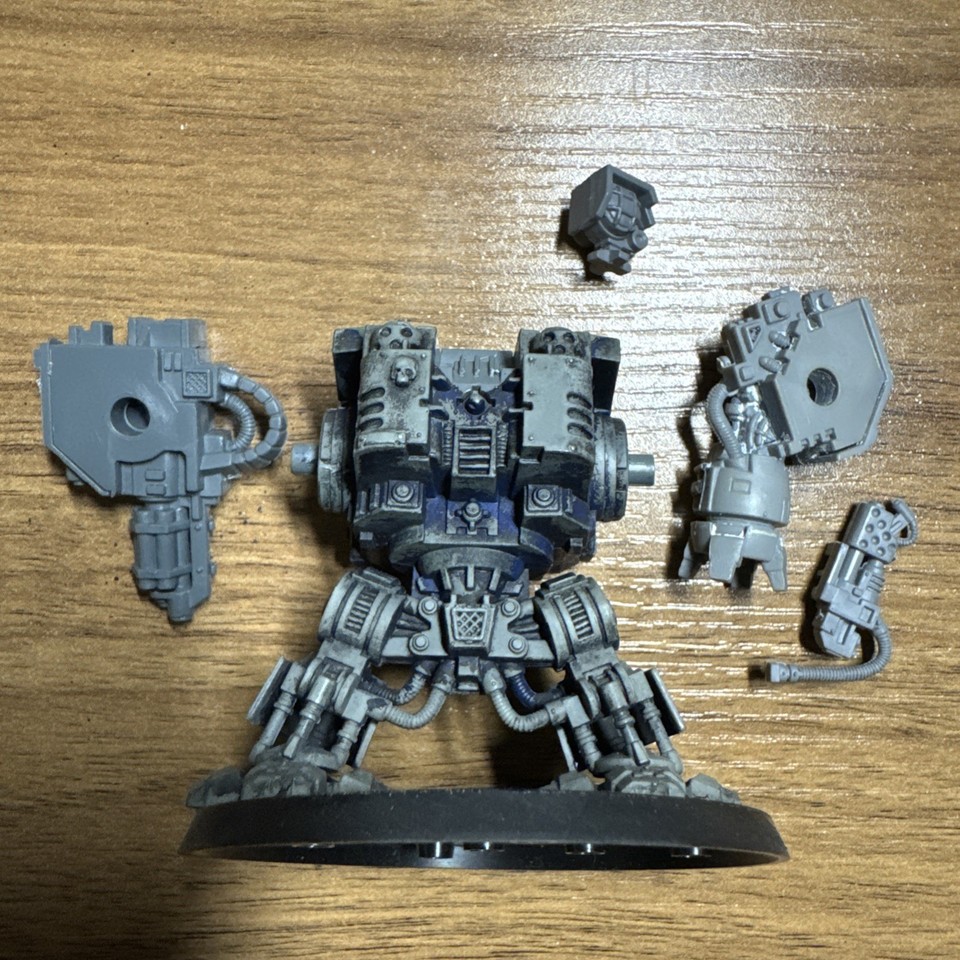 Warhammer 40K Space Marines Dreadnought assault cannon DCCW & heavy ...