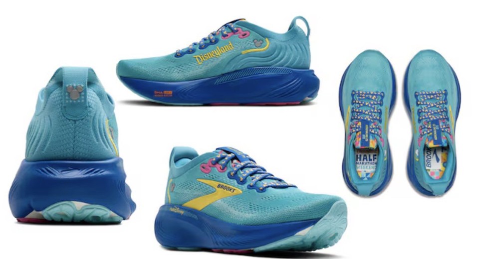 Disney Limited Edition Brooks Adrenaline GTS 25 runDisney DL M Size 11 ...
