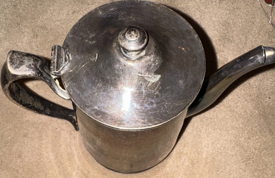 Coffee pot Server Grand Silver Company Wear Brite Nickel Silver | eBay