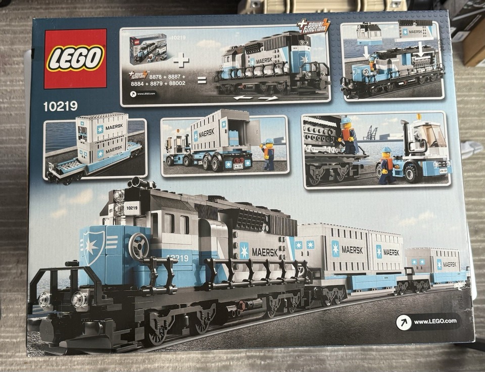 LEGO Creator Expert: Maersk Train (10219) 673419145343| eBay