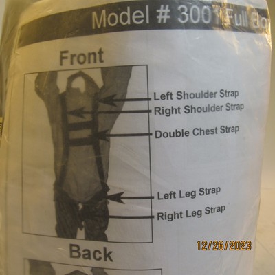 Safety Harnesses - Safety Harness Model