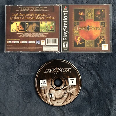 Darkstone PS1 (Sony PlayStation 1, 2000) Complete CIB Tested Video Game ...
