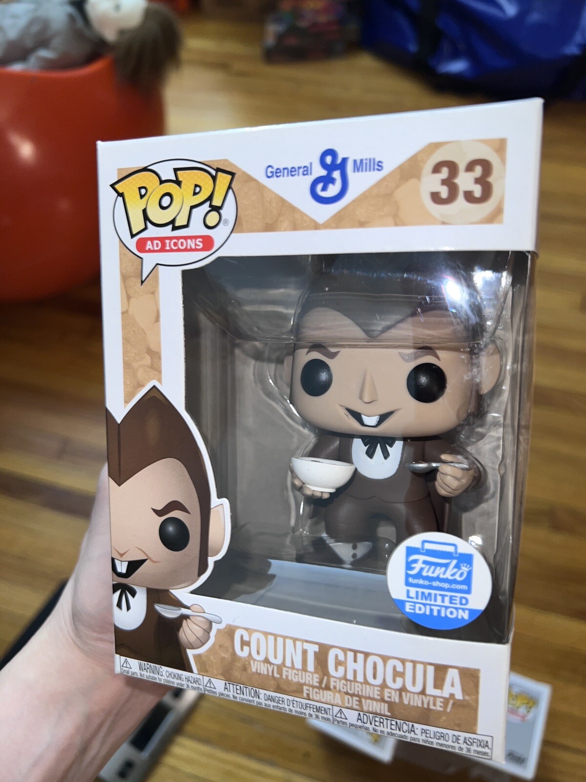 Funko Pop! Vinyl: Ad Icons - Count Chocula (w/ Cereal&Spoon) - Funko ...