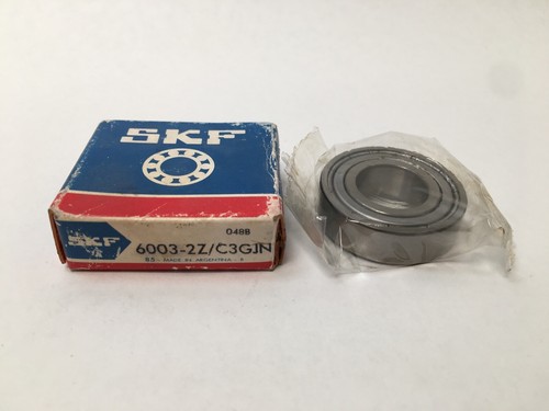 SKF 60032ZC3 Bearing Metal Sealed 17x35x10 mm 6003 2Z ZZ Z C3 GJN 6003Z ...