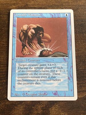 Unstable Mutation Revised Edition MTG Magic The Gathering L1478* | eBay