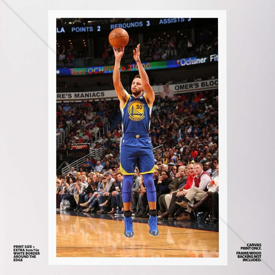 Steph Curry Poster NBA Basketball Stephen Curry Warriors Print #10 | eBay