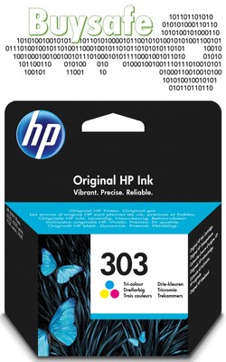 HP 303 Standard Capacity Colour Original Ink Cartridge for HP ENVY ...