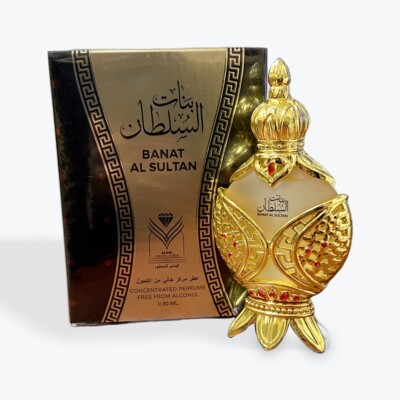 Almas Perfumes Banat Al Sultan Concentrated Perfume 30ml | Unisex Oil ...