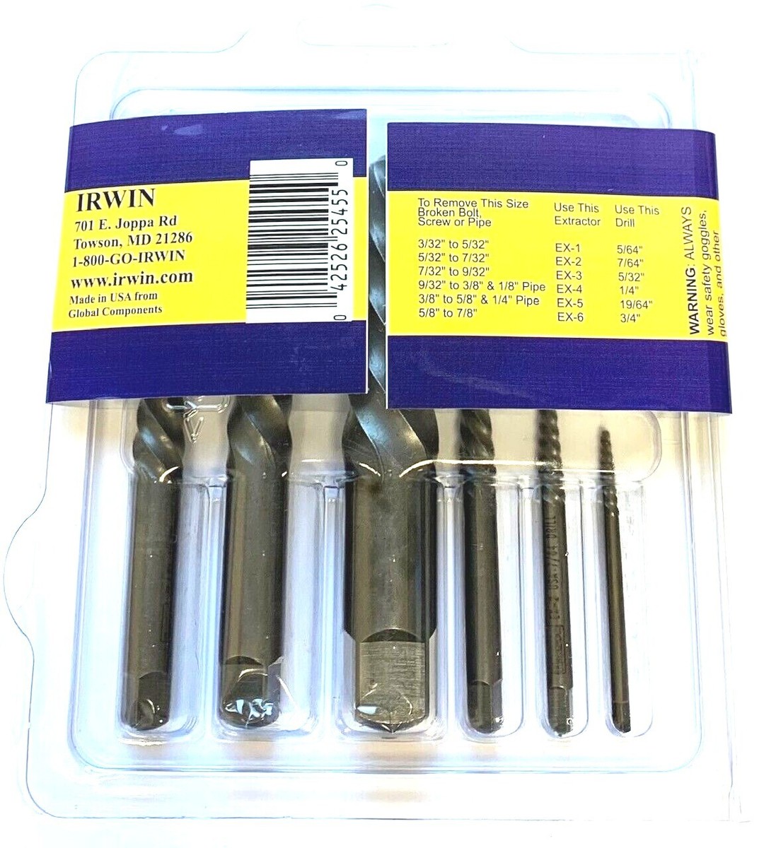 Estrattore Volano 10 Pcs Screw Extractor Set With Left-Hand Drill Bit ...