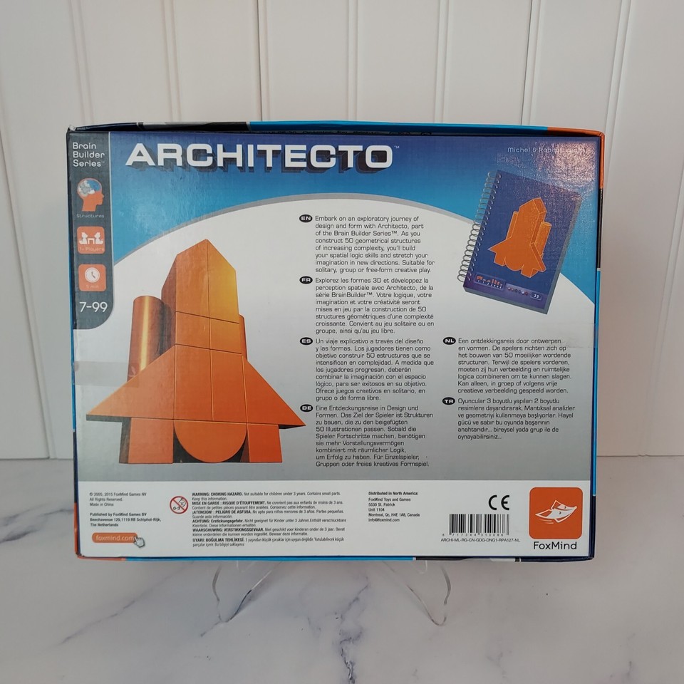 Foxmind Games Architecto 50 Smart Puzzles Complete | eBay