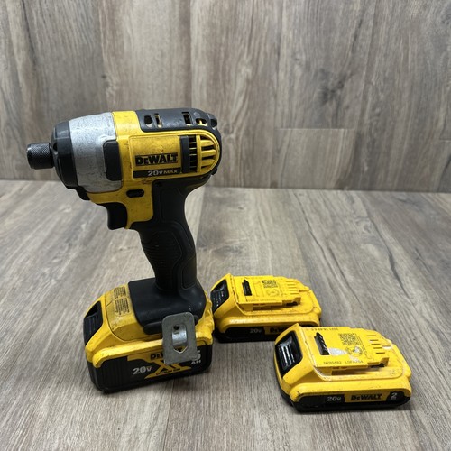 DeWalt DCF885 20V MAX 1/4" Impact Driver W/ 3 Batteries | eBay