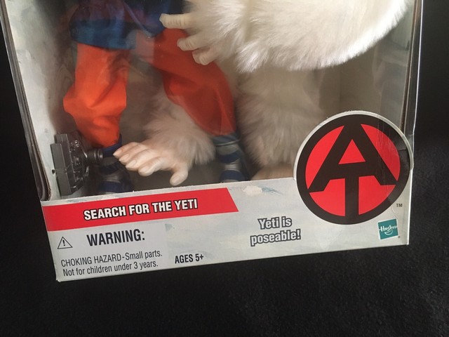 2002 Hasbro Gi Joe Adventure Team Search for The Yeti 12" Figure for ...