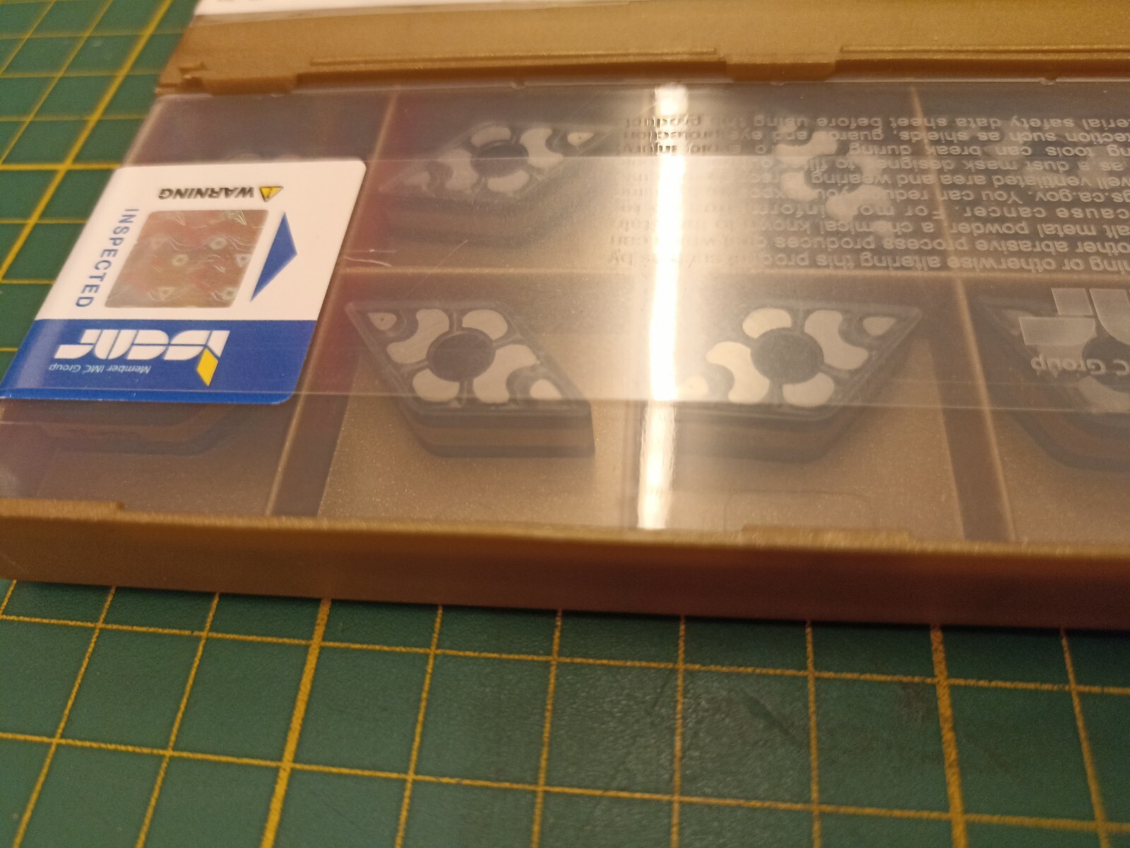 10 NEW inserts Carbide ISCAR DNMG 442-TF / DNMG 150608-TF Grade IC8250 ...