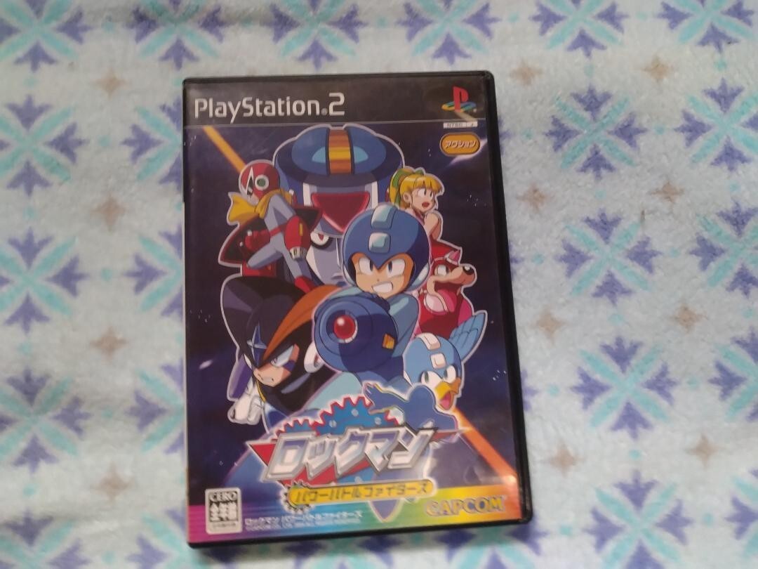 Rockman the Power Battle Fighters Playstation PS2 software Japan Capcom ...