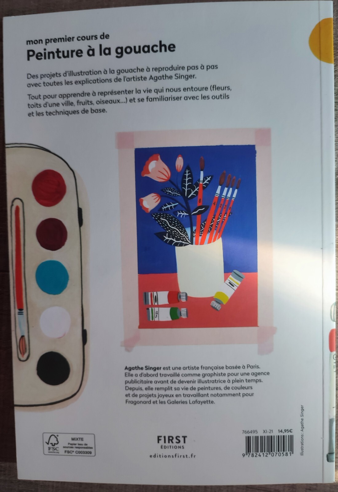 Mon premier cours de peinture à la gouache par Agathe Singer - 2021 ...