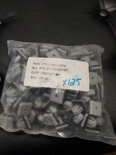 Quantity 125 Genuine Hyundai Kia Rocker Molding Lower Clip 87759-3S000 ...