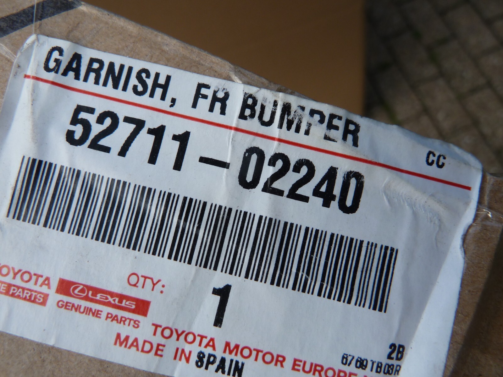 Toyota Corolla E21 Ab 2019 Blende Zierleiste Stoßstange Vorne Rechts ...