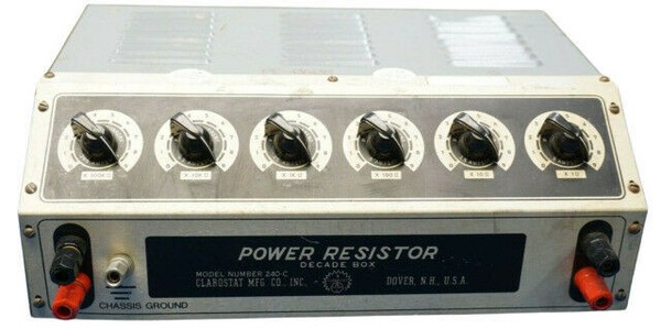 Clarostat Decade Power Resistor Box (240C) for sale online | eBay