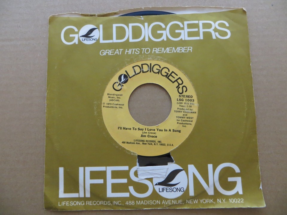 Jim Croce – Bad, Bad Leroy Brown / I'll Have To Say I Love You In A ...