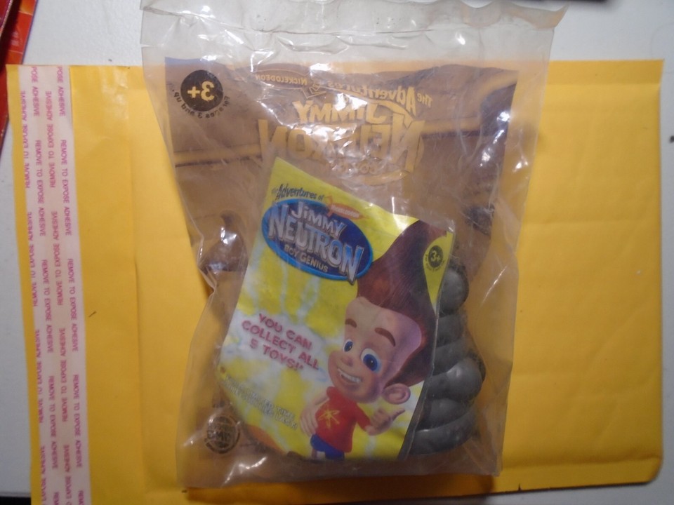 2002 BURGER KING JIMMY NEUTRON, TOYS ( GOTTA DASH GODDARD ) FREE SHIP ...