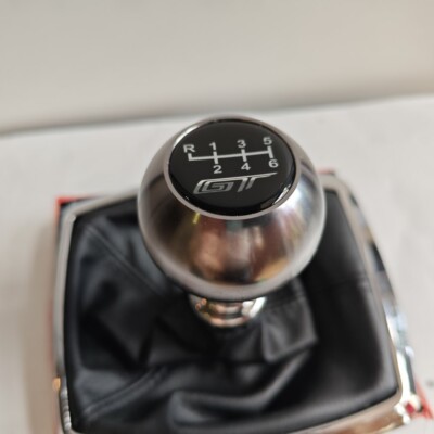 GUNMETAL GT RACE BALL 6SP WEIGHTED SHIFT BALL GEAR KNOB for FORD ...