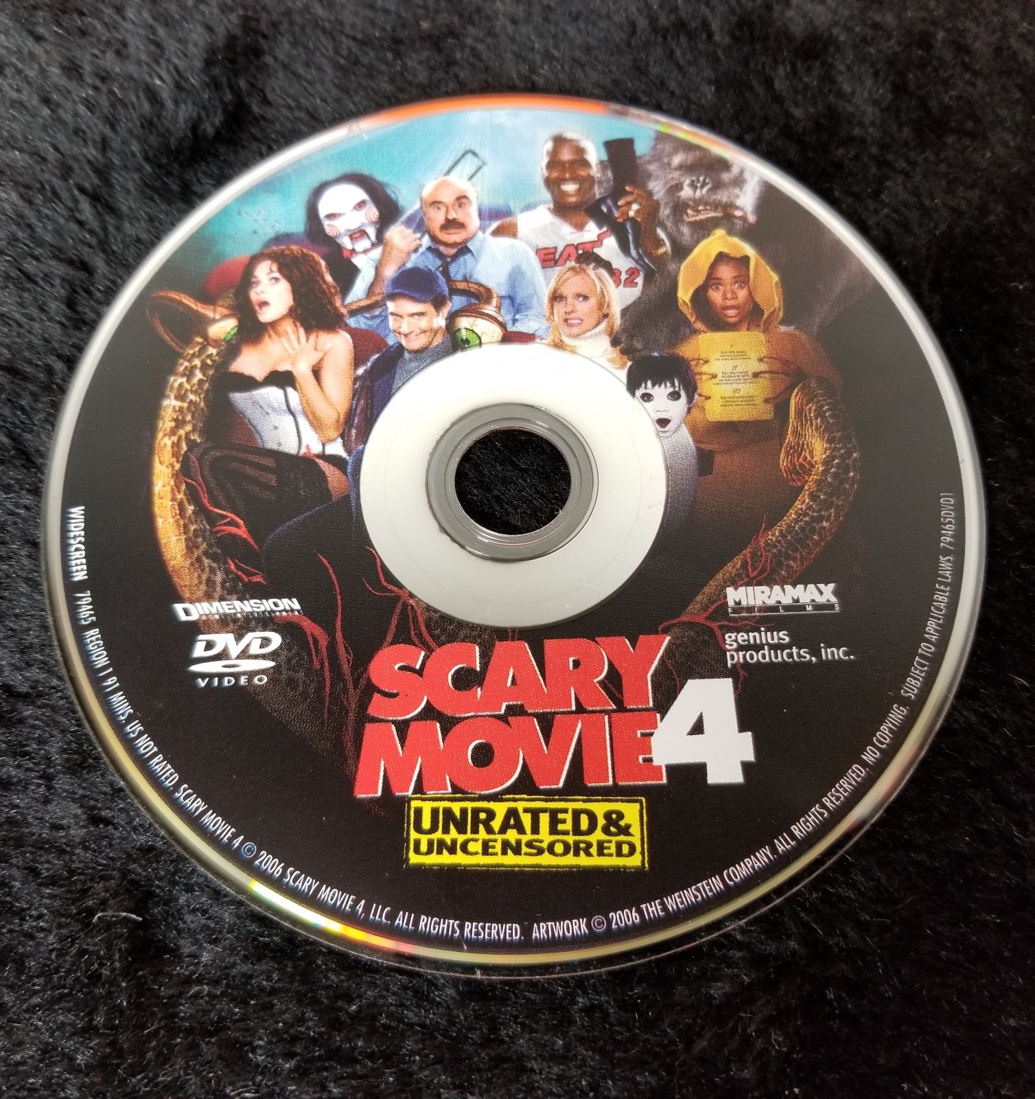 Video DVD - SCARY MOVIE 4 Unrated & Uncensored - Excellent - (EX ...