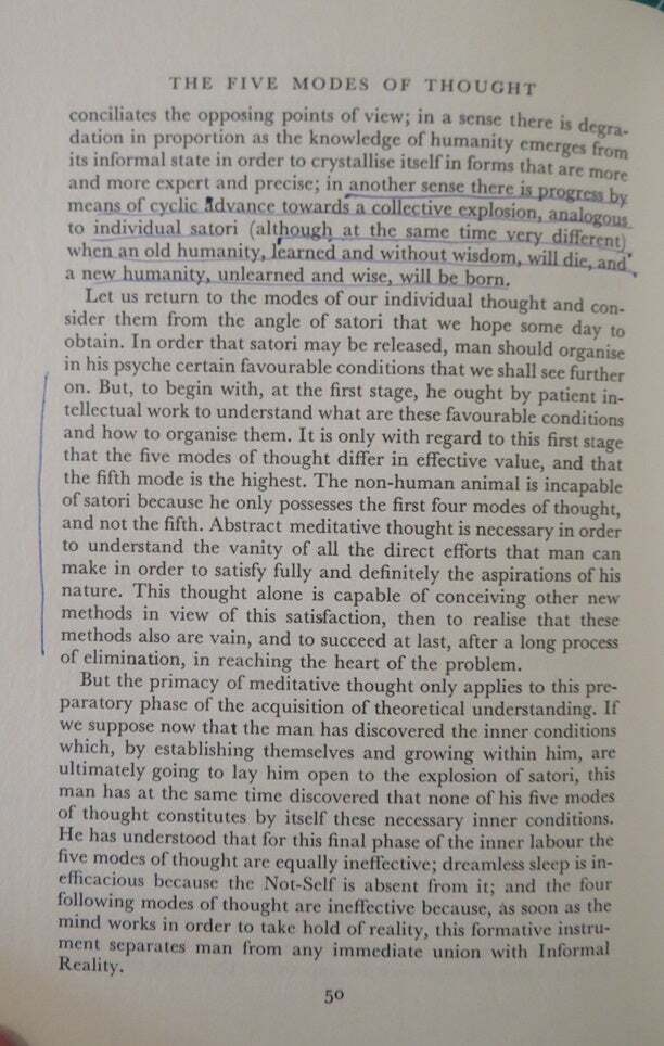 Hubert Benoit / SUPREME DOCTRINE Psychological Studies in Zen Thought ...