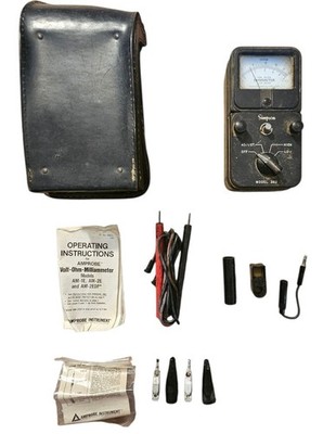 Vintage Simpson Low Range Ohmmeter Model 362 Untested Parts Only | eBay