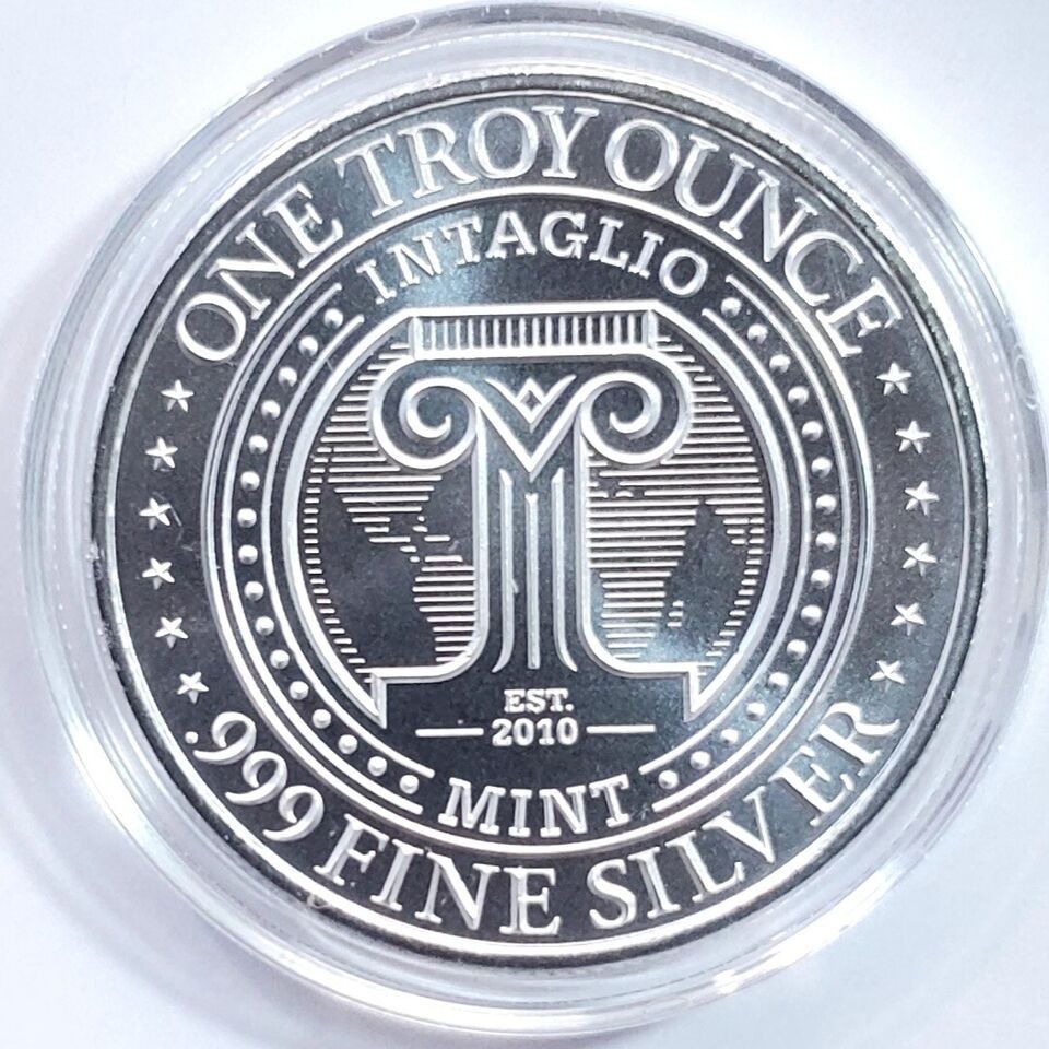 The Yeti 1 oz .999 Silver round Abominable Snowman Himalayan Folklore ...