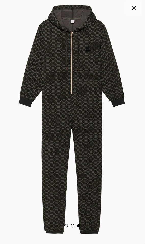 SAVAGE x Fenty Forever Hooded Black Caviar Monogram Rose Gold Ones Size ...