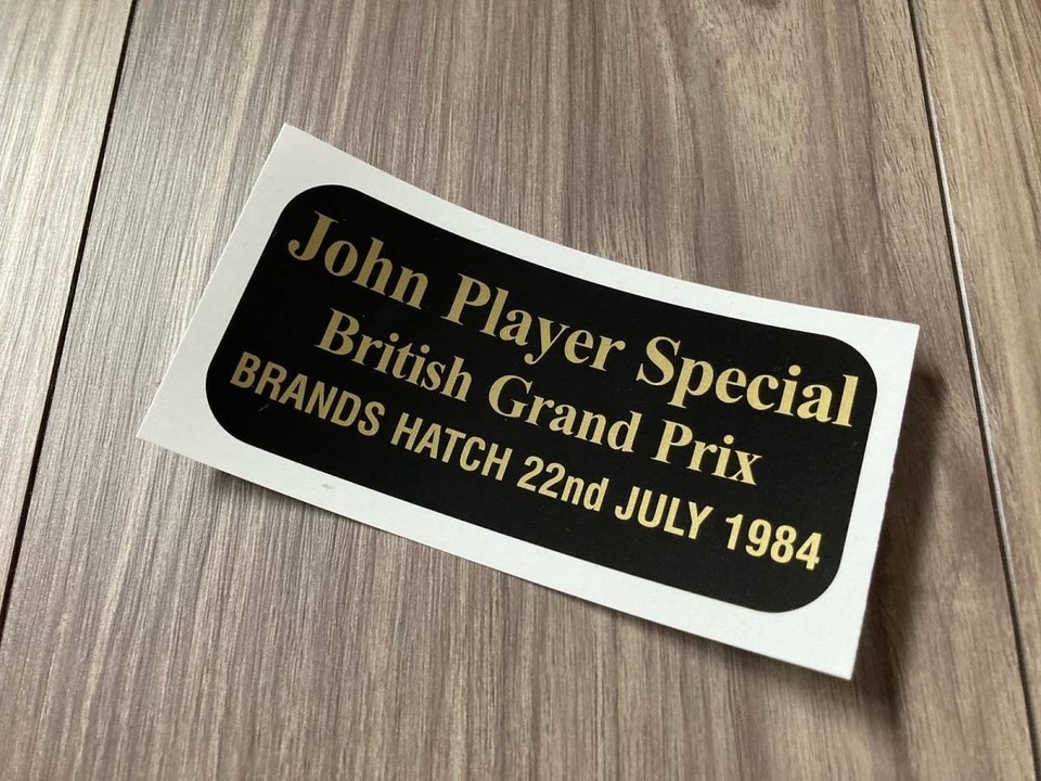 Free shipping JPS John Player Special British Grand Prix John Player ...