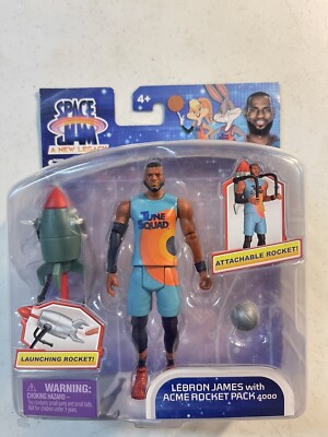 2021 Space Jam A New Legacy Lebron James With Acme Rocket Pack SKU A40 ...