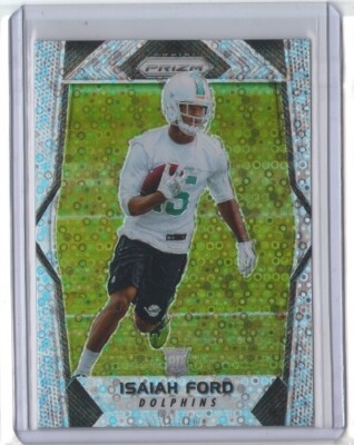 ISAIAH FORD 2017 Panini Prizm RC Rookie DISCO #260 Hokies PATRIOTS | eBay