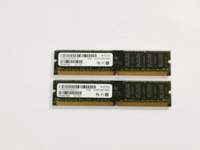 2x8GB kit DDR3 PC3-12800 ECC Mini-RDIMM Virtium VL53D1G63F-K9DS server ...