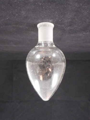 Laboratory Glass 50mL Heavy Wall Round Bottom Pear-Shaped Flask 14/20 ...
