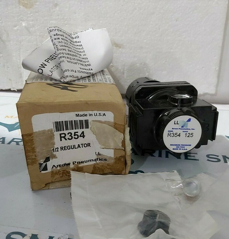 ARROW PNEUMATIC R354 1/2 REGULATOR | eBay